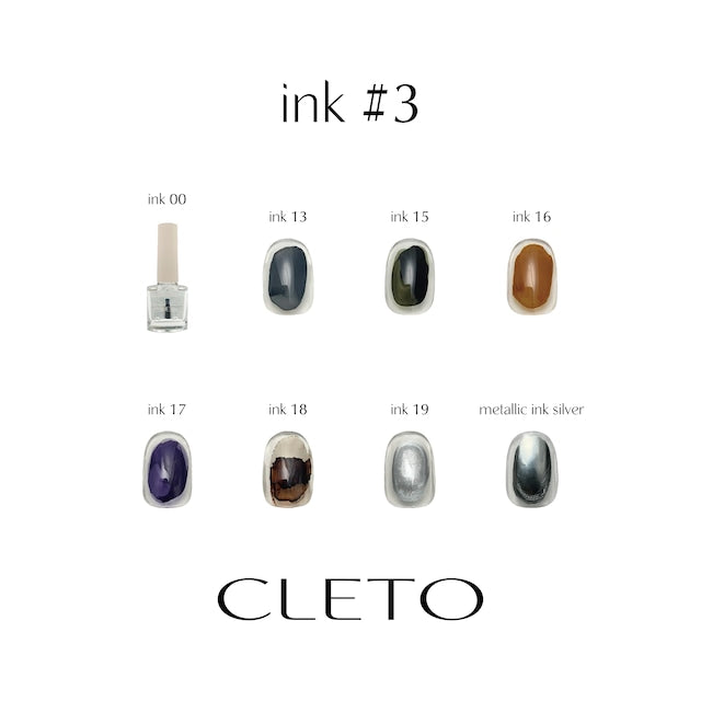 Cleto Ink Collection #3 - 8 Color Set – Zillabeau