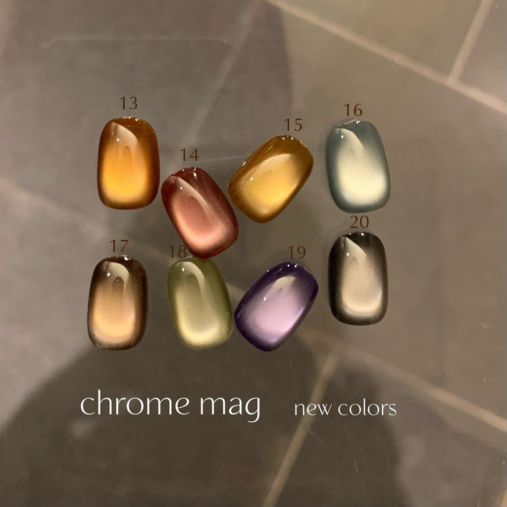 Cleto Chrome Mag Collection Season 2 - 8 Magnetic Color Set – Zillabeau