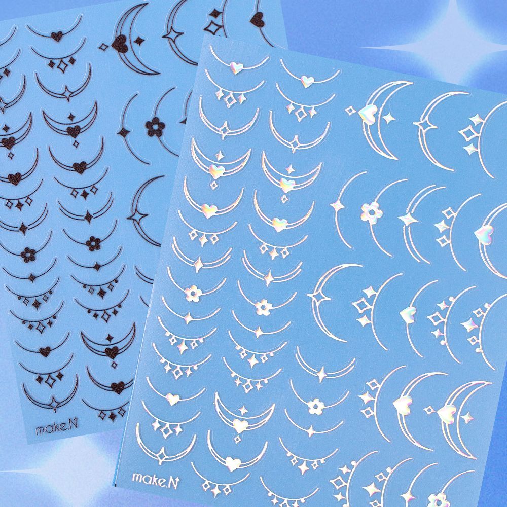 Make.N Necklace Line Nail Stickers – Zillabeau