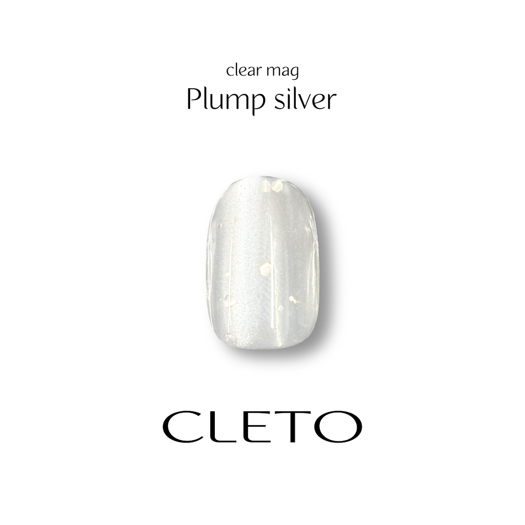 Cleto Clear Mag - Plump Silver – Zillabeau