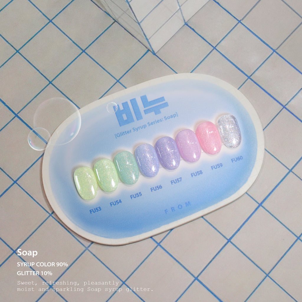 F gel Soap : Glitter syrup gel series – Zillabeau