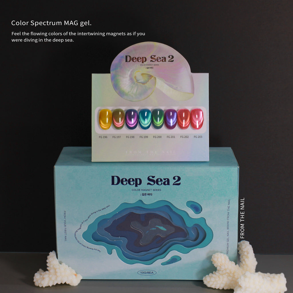 F Gel Deep Sea Collection Season 2 - 8 Magnetic Color Set – Zillabeau