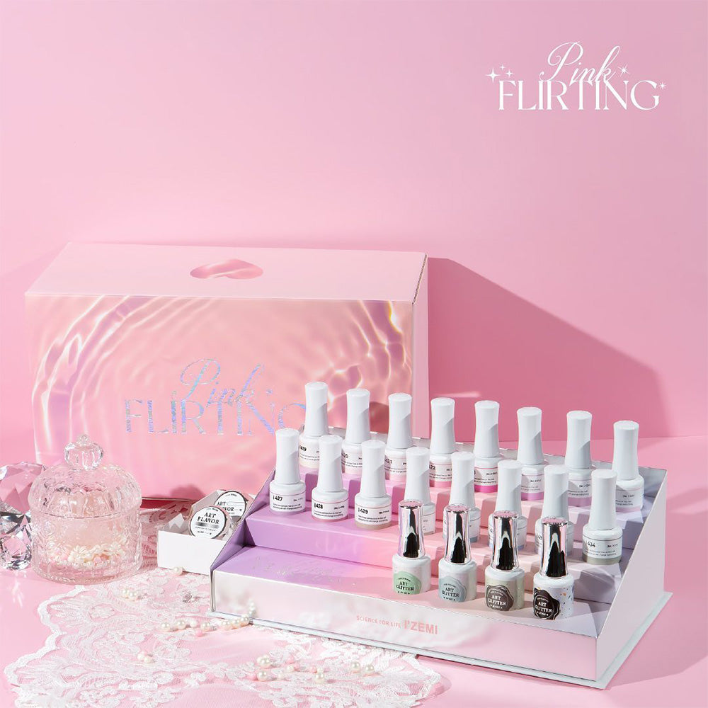 Izemi Pink Flirting Collection - 20 Color Set – Zillabeau