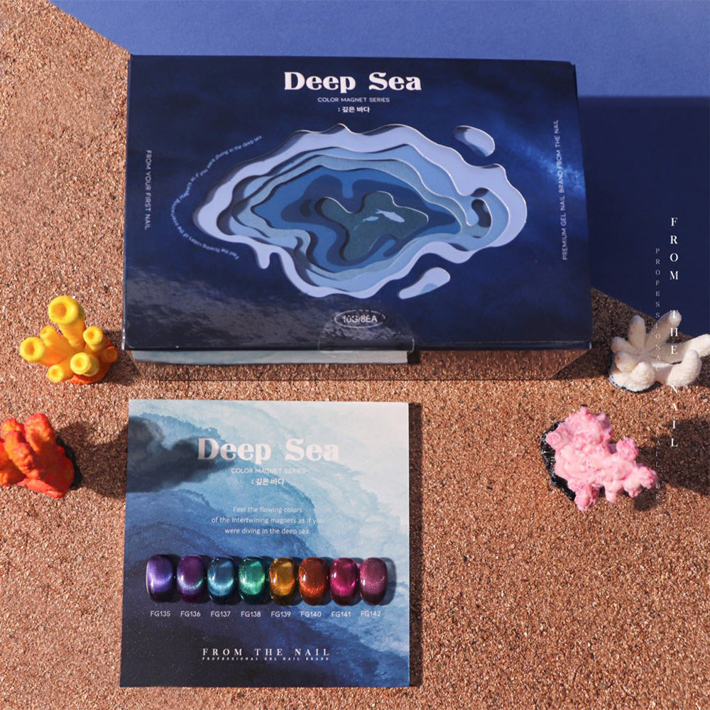 F Gel Deep Sea Collection - 8 Magnetic Color Set – Zillabeau